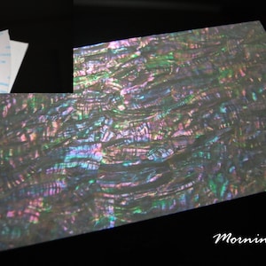 Prism Abalone Wide Shell Adhesive Veneer Sheet (9.4" X 5.5" X 0.006" Inches) - Etsy