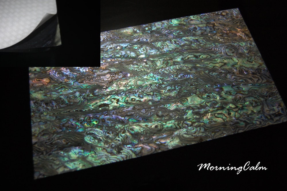 Dragon Paua Coated Enhanced Adhesive Veneer Sheet 9.4 X - Etsy