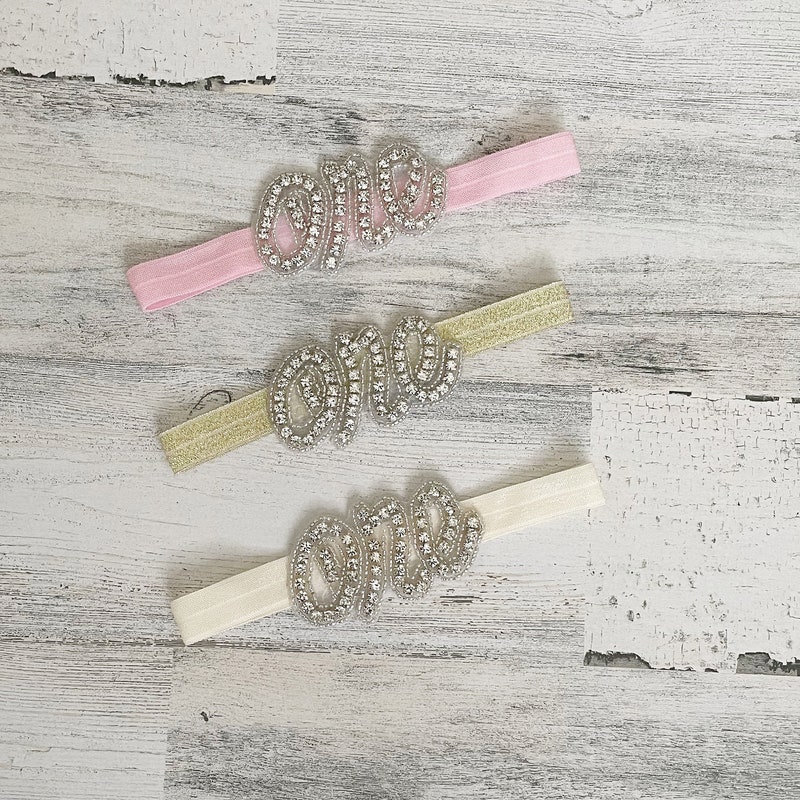 1st Birthday Headband - Etsy