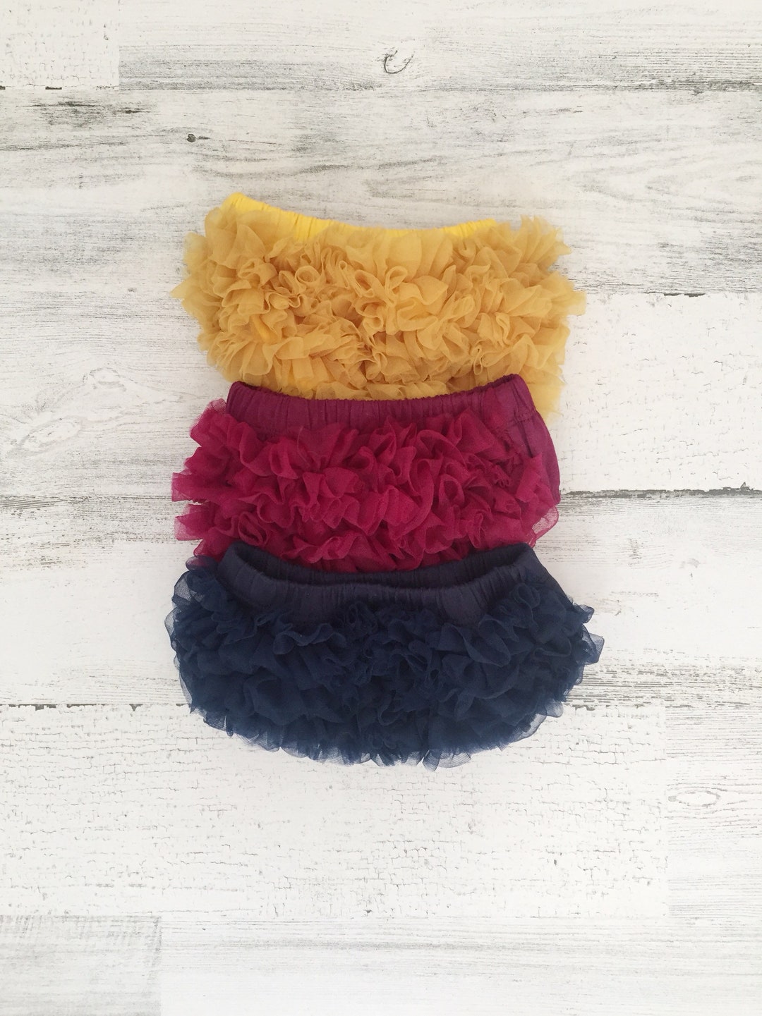 Baby Bloomers-ruffle Bloomers-baby Girl Clothes-diaper Cover-mustard ...