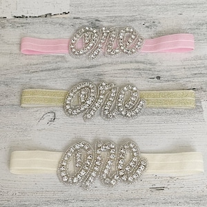 First Birthday Headband, First Birthday Outfit, 1st Birthday Headband ...