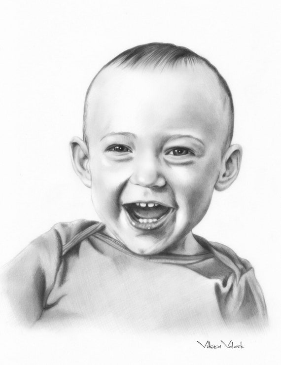 Baby Smile Sketch