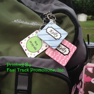 Custom Printed Photo Key Tags Square - Etsy
