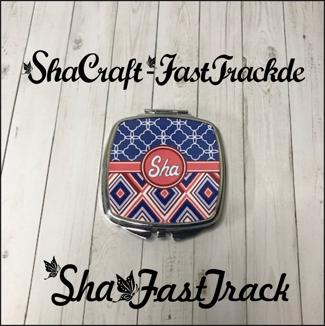 Custom Printed Square Compact Mirror to Add Your Own - Etsy