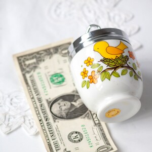 Vintage Lorrie Design Yellow Bird Egg Coddlers Japan Pair or Set - Etsy