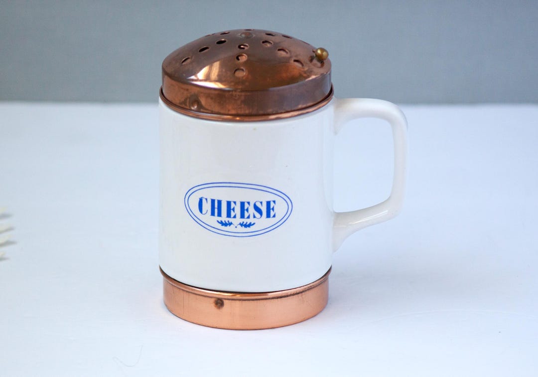 Vintage Baker Hart & Stuart Ceramic Copper Cheese Shaker Made Korea - Etsy