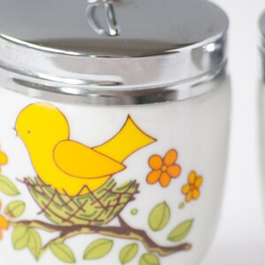 Vintage Lorrie Design Yellow Bird Egg Coddlers Japan Pair or Set - Etsy