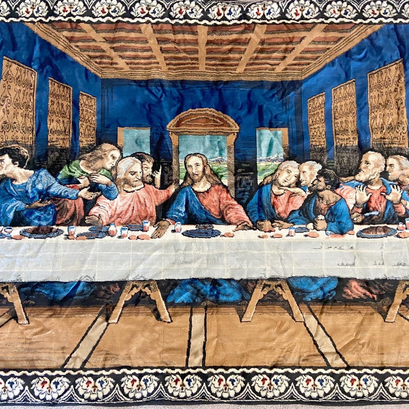 Last Supper Tapestry - Etsy