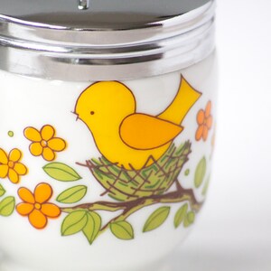 Vintage Lorrie Design Yellow Bird Egg Coddlers Japan Pair or Set - Etsy
