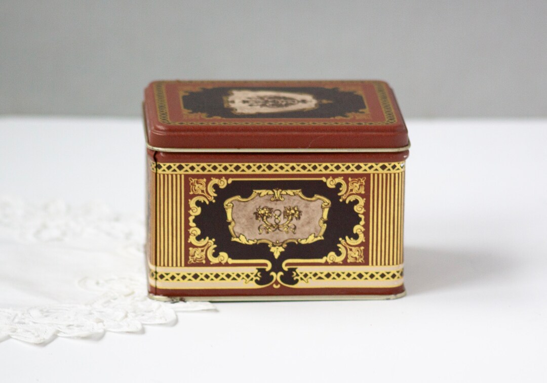 JL Clark Manufacturing Tin Canister Old-world Style - Etsy