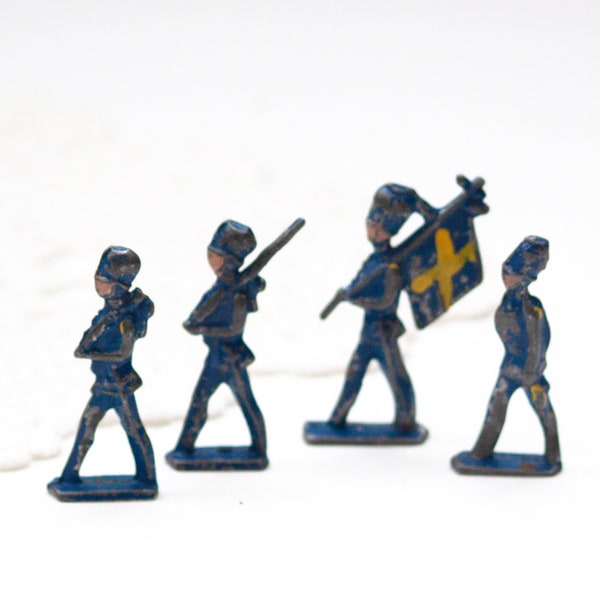 Antique Metal Toy Soldiers - Etsy