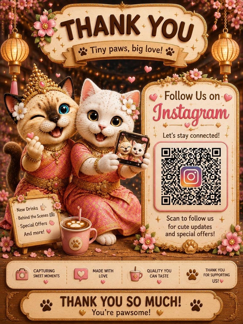 Editable Coffee Shop QR Code Menu Canva Template (digital Download) - Etsy