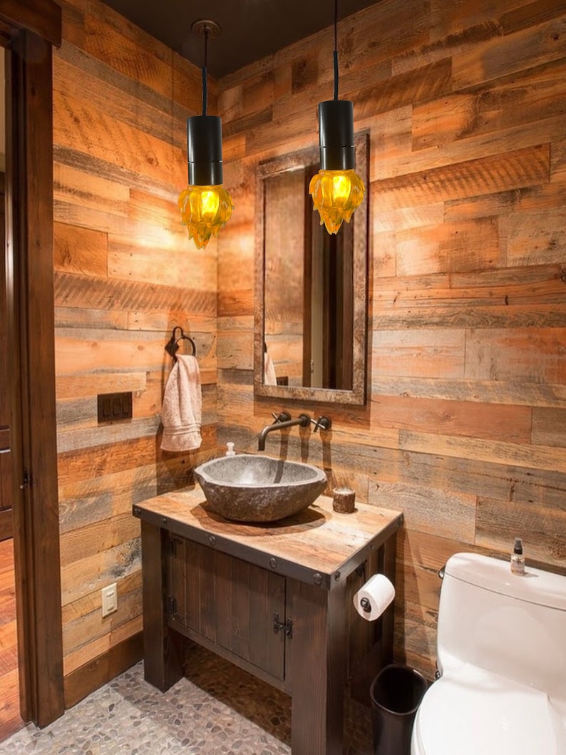 Flame Bulb Non-flickering 3D Resin Fire LED Light Bulb - Etsy