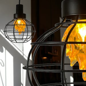 Flame Bulb, Non-flickering 3D Resin Fire, LED Light Bulb, Dimmable, 40W ...