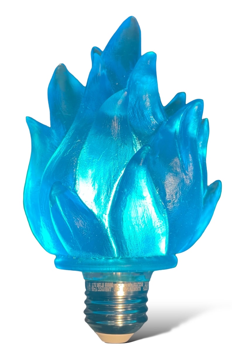 Goblet of Fire Blue Flame Led Light Bulb - Etsy