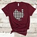 Buffalo Plaid Burgundy Turkey Shirt - Etsy