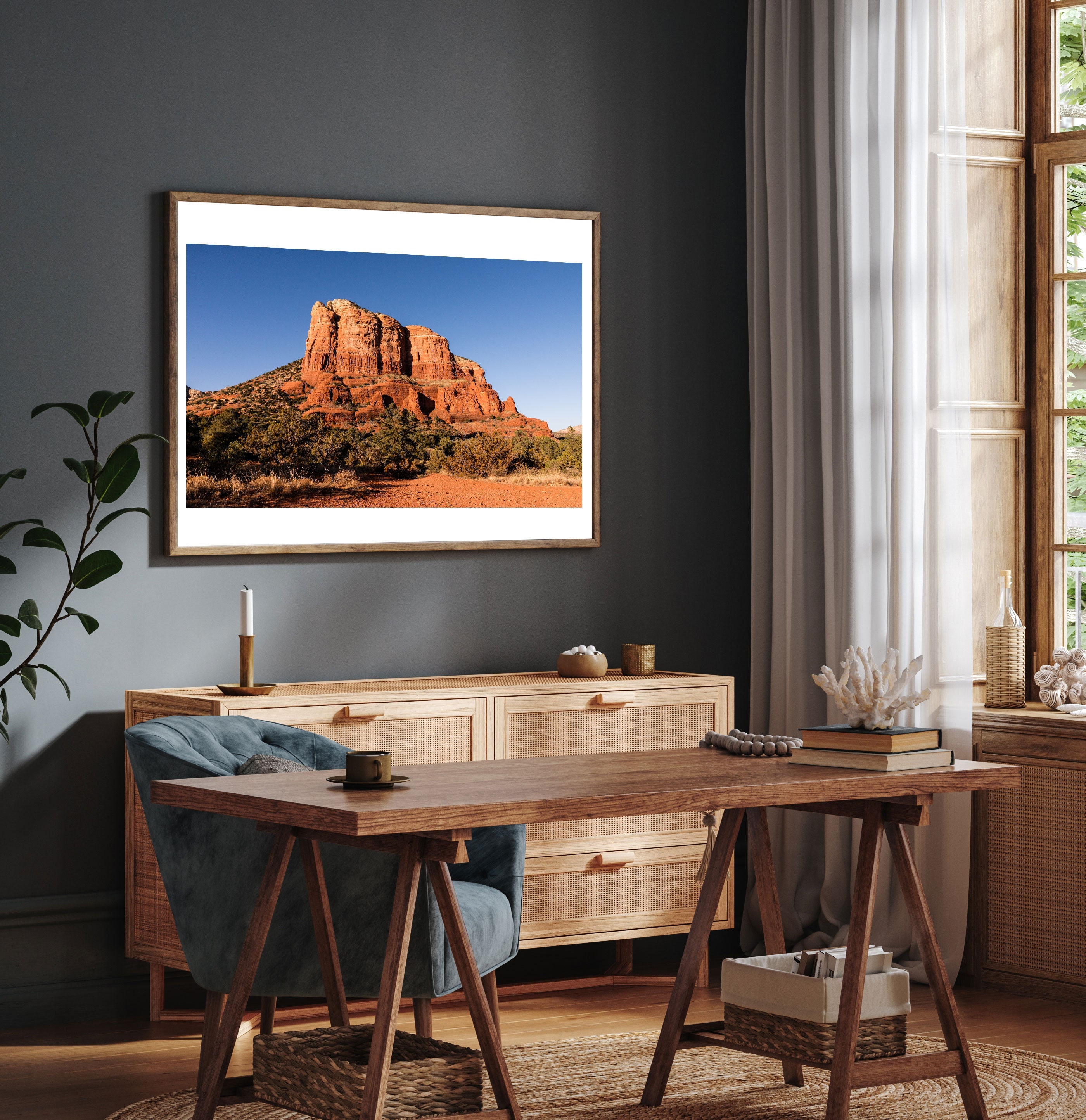 Courthouse Butte Photograph - Sedona Photography Print Nature - Desert ...