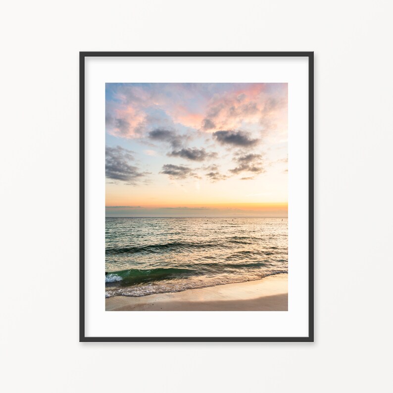 Cape Cod Sunset Beach Photography Print: Falmouth Coastal Wall Art - Etsy