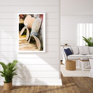 Close-up Boat Propeller Art Print - Nautical Photography Wall Art ...