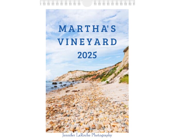 2025 Martha's Vineyard Wall Calendar With Holidays, 12-month Martha's ...