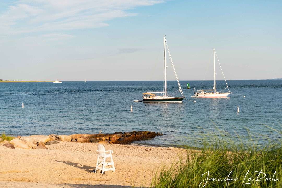 Beach and Ocean Scenes - Set of 2 Menemsha Beach Wall Art Photos ...