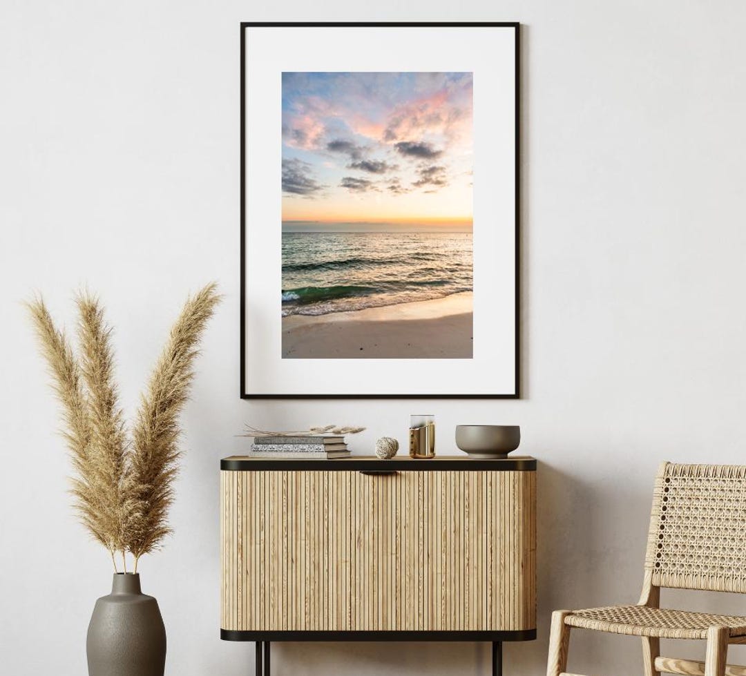 Cape Cod Sunset Beach Photography Print: Falmouth Coastal Wall Art - Etsy