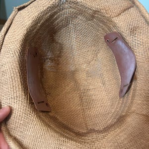 Vintage 1960s Pith Helmet Straw Safari Hat - Etsy