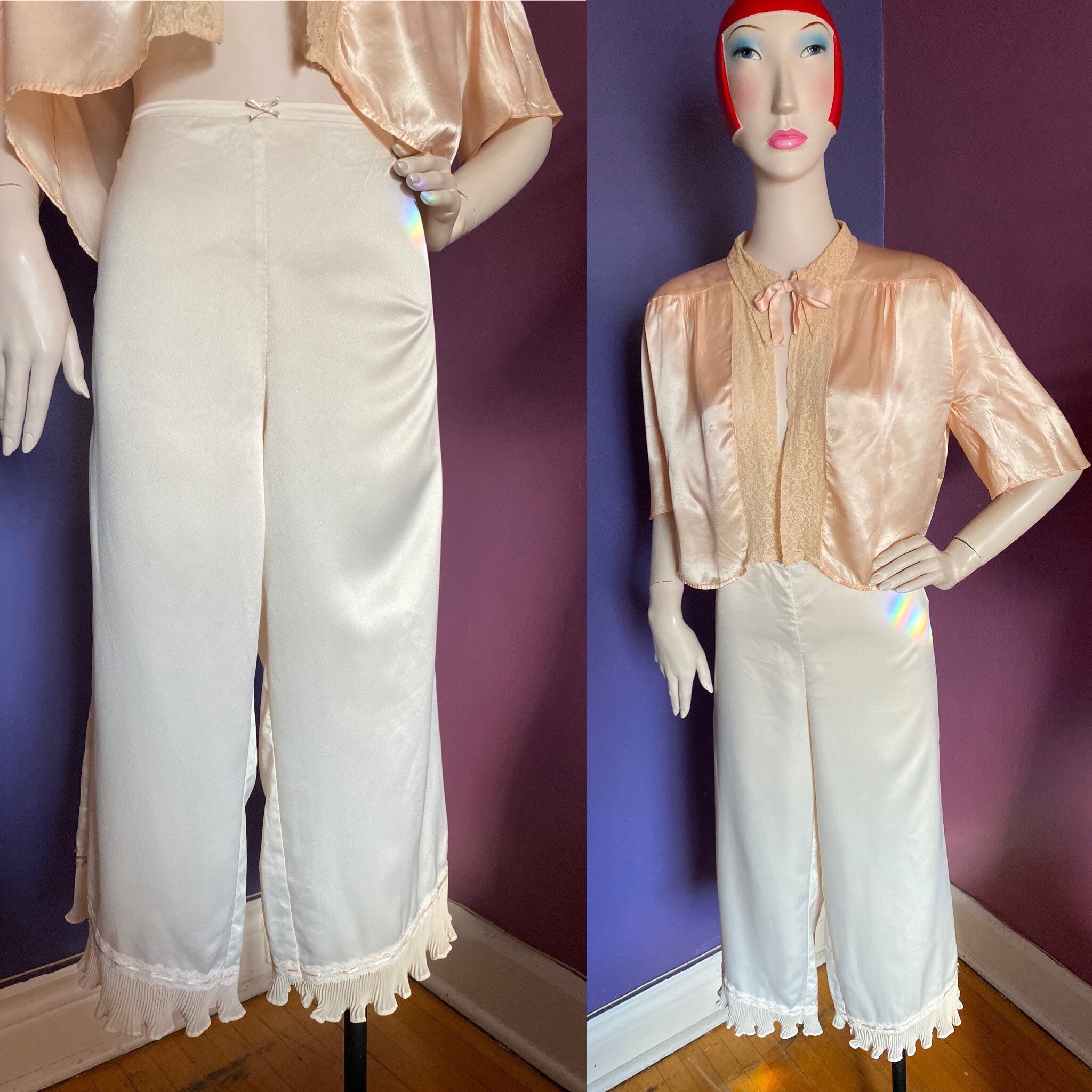 Vintage 1970s Satin Bloomers M L - Etsy