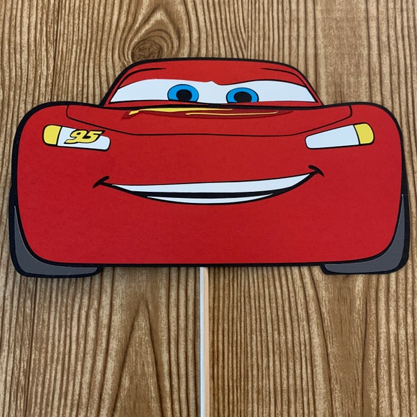 Lightning Mcqueen Cutouts - Etsy