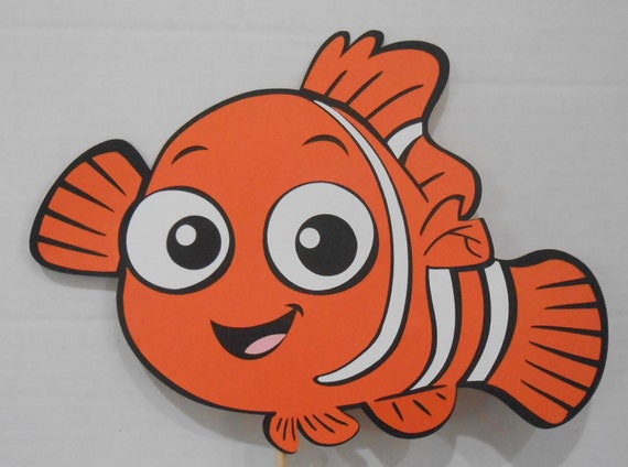 Finding Nemo Nemo Character Double Sided Die Cut on a Stick - Etsy
