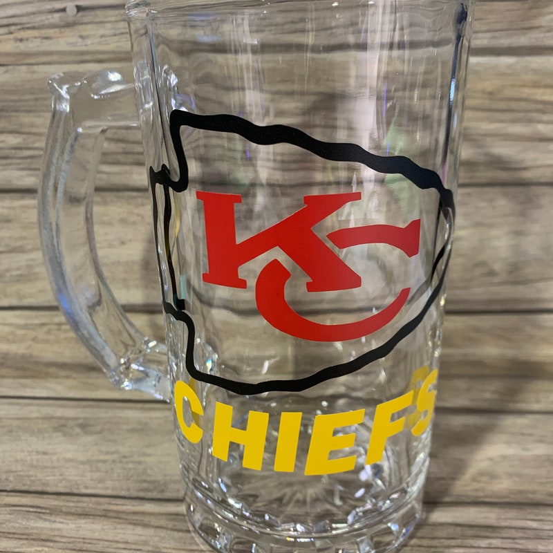 Chiefs Beer Mug - Etsy
