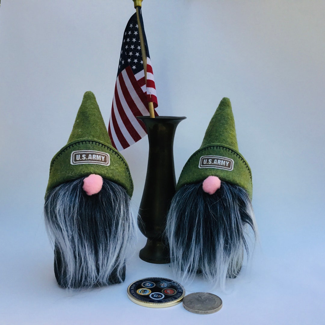 Army Gnome Birthday Veterans Day Gift - Etsy