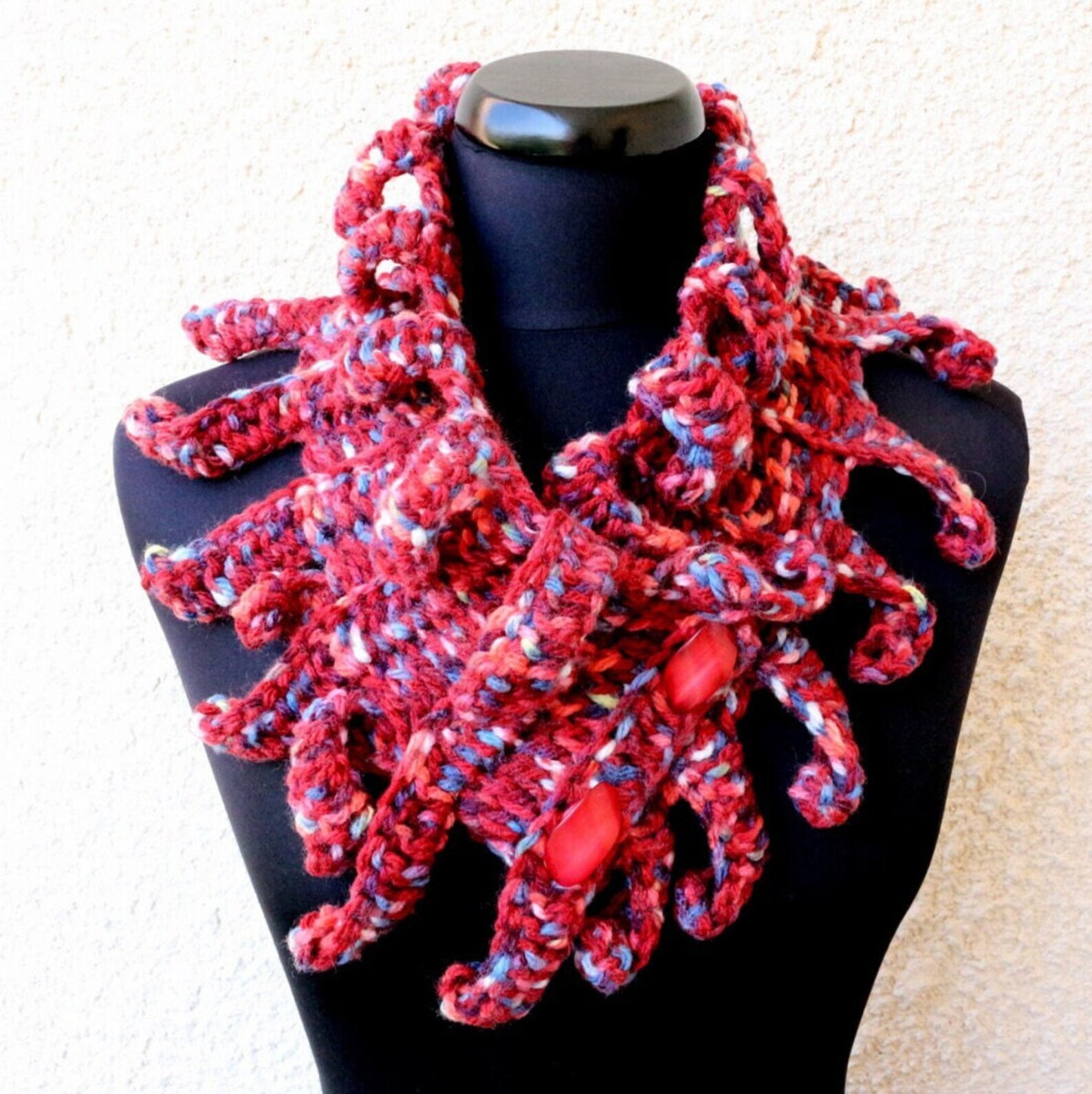 Crochet Pattern Scarf Carnival: DIY Fast Easy Beginner Chunky Crochet ...