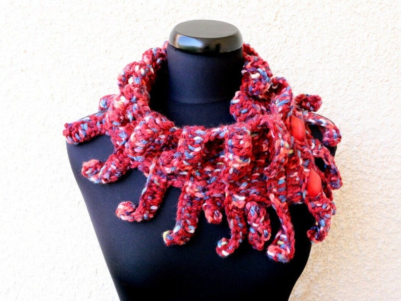 Crochet Pattern Scarf Carnival: DIY Fast Easy Beginner Chunky Crochet ...
