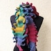Crochet PATTERN Scarf Carnival. Easy Crochet Scarf Unique Design ...