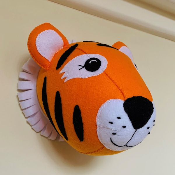 Felt Tiger - Etsy UK