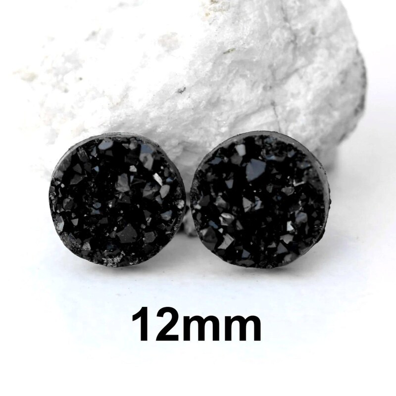 Round Druzy Ring - Etsy