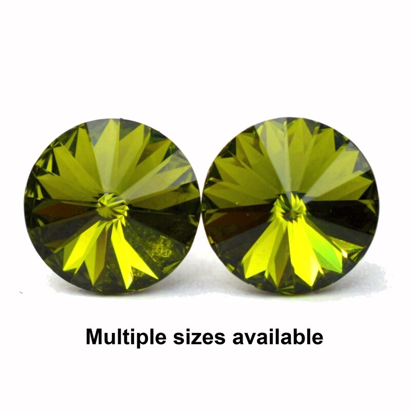 Olive Rhinestones Large - Etsy