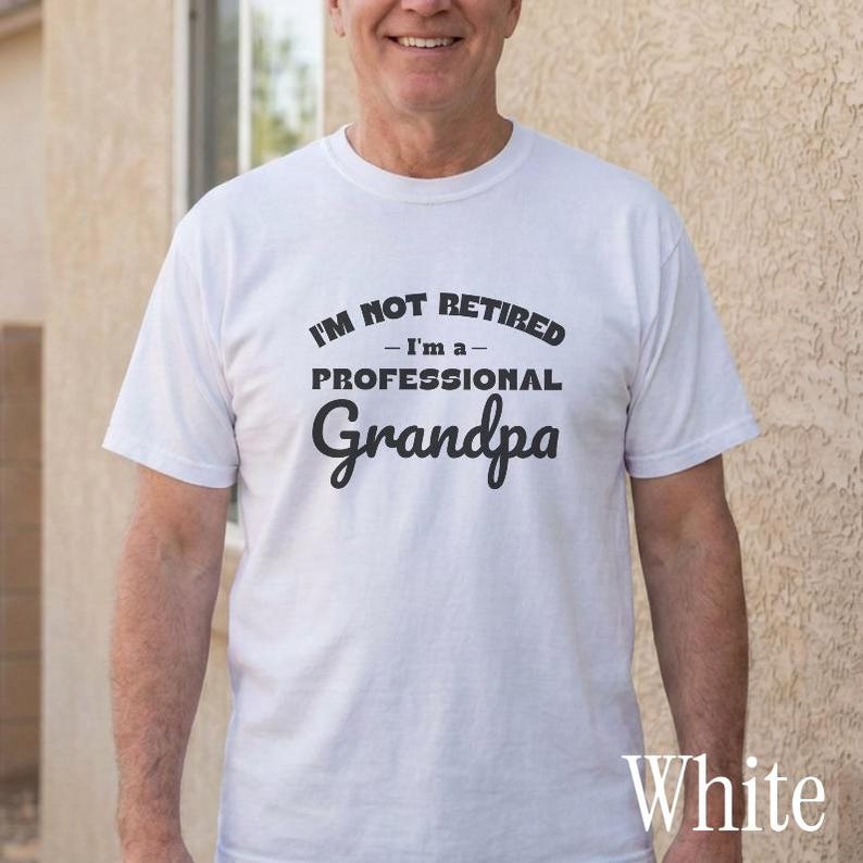 Funny Retirement Shirt 2026 — Professional Grandpa Tee,gift for Dad or ...