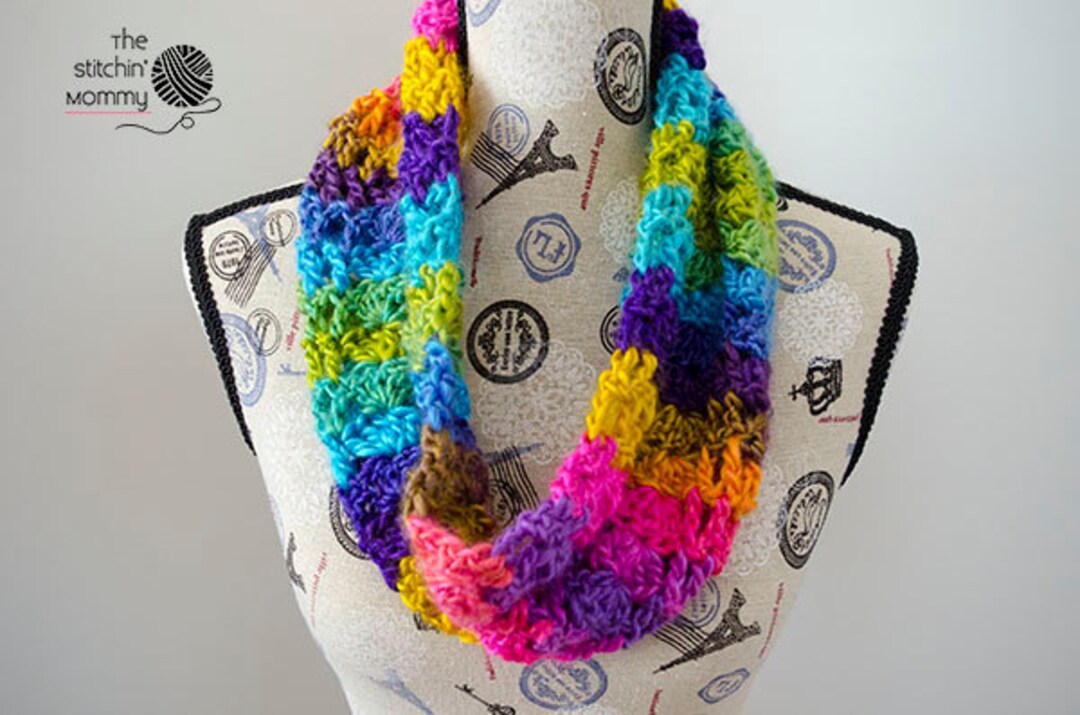 PDF Crochet Pattern - Boardwalk Carnival Cowl - Etsy