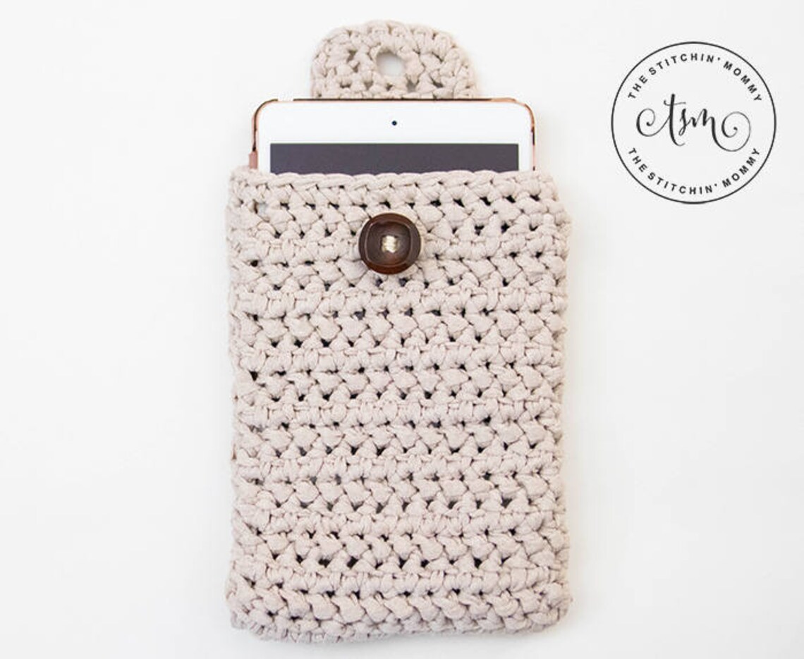 PDF Crochet Pattern - Herringbone Tablet Cover for 8 Inch Tablet - Etsy