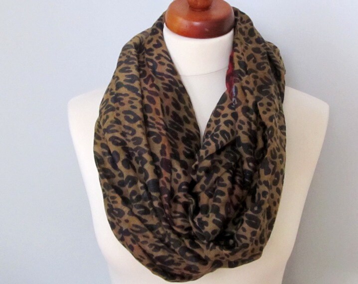 Scarf Leopard, Long Scarf, Spring and Sumer Scarf, Women, Lightweight ...