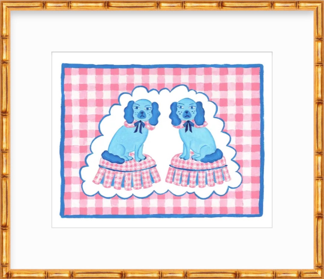 Preppy Paws and Pink Hues: Nostalgic Southern Vibes With Blue ...