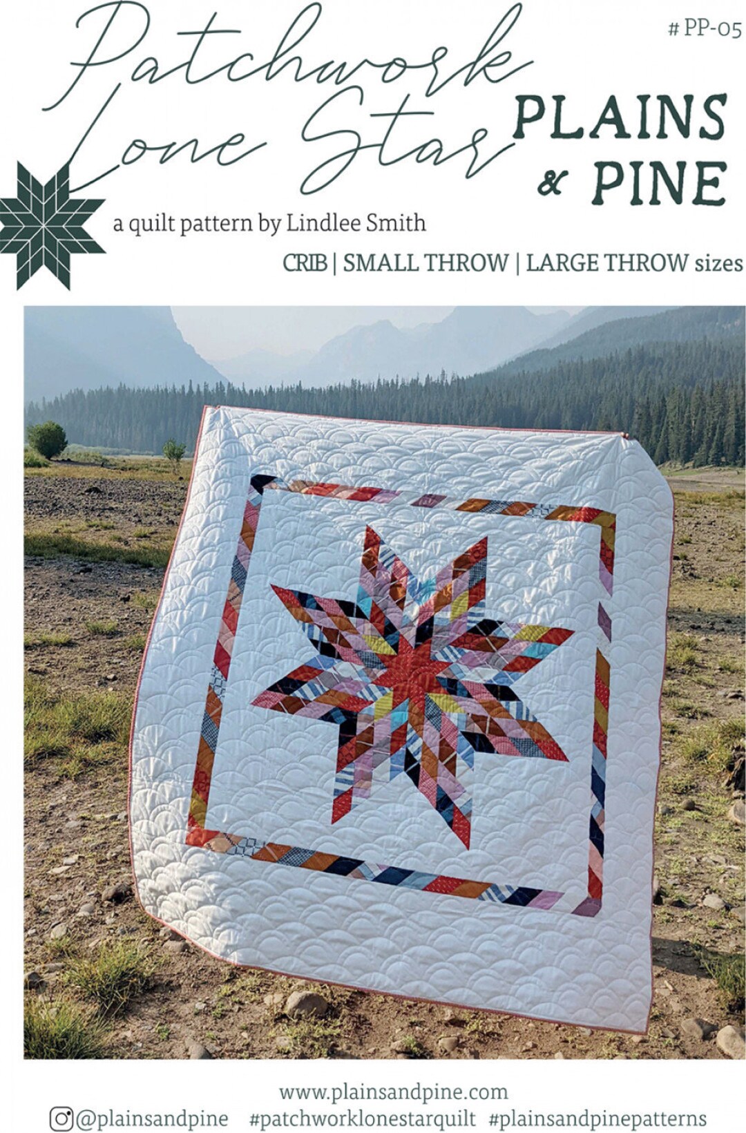 Patchwork Lone Star Quilt Pattern - Etsy