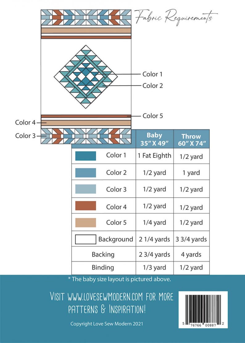 South Platte Quilt Pattern - Etsy