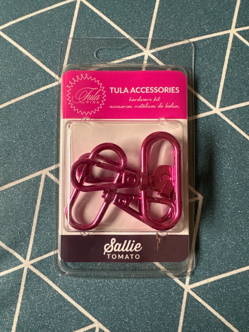 Tula Pink Clip-on Hardware Kit by Sallie Tomato - Etsy