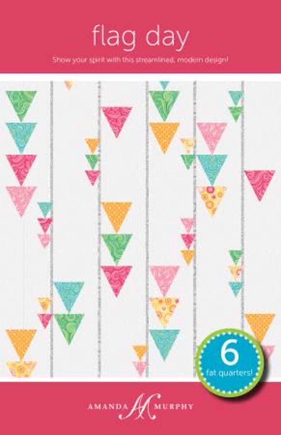 Flag Day Quilt Pattern by Amanda Murphy - Etsy