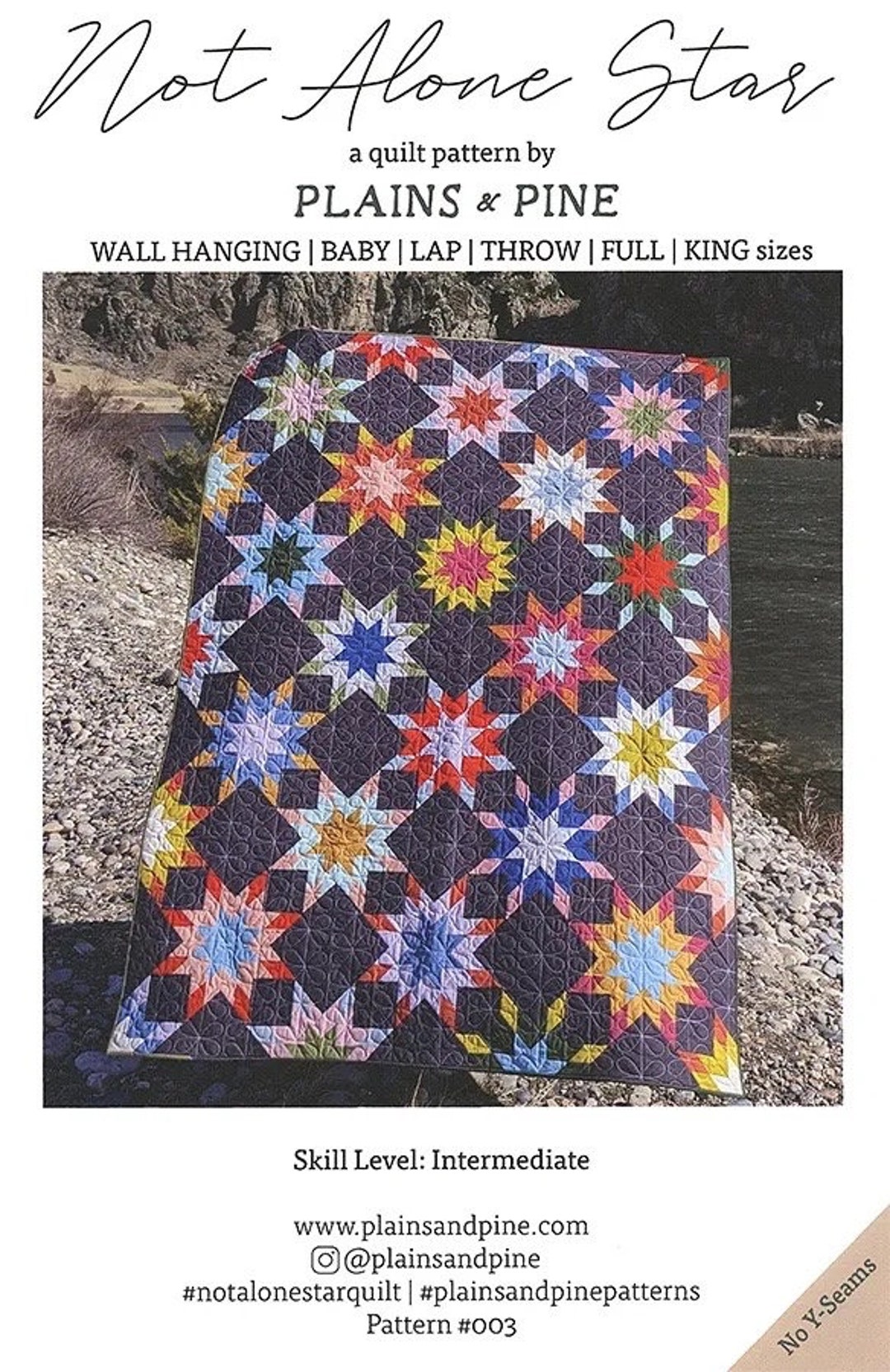 Not Alone Star Quilt Pattern - Etsy