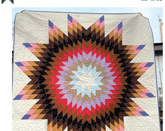 Patchwork Lone Star Quilt Pattern - Etsy