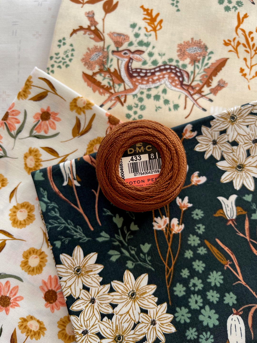 DMC 433 Pearl Cotton Balls Size 8 Medium Brown - Etsy